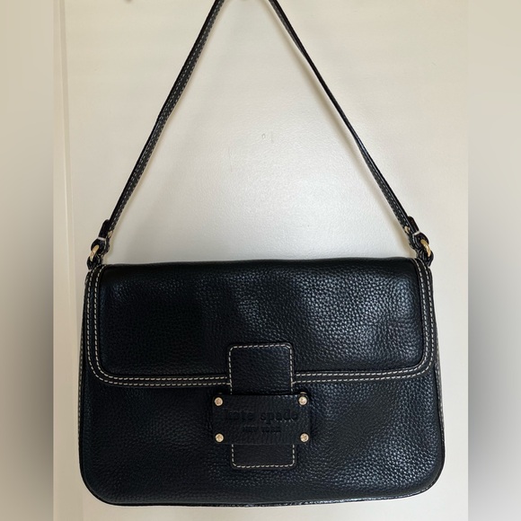 kate spade | Bags | Vintage Never Used Black Kate Spade Tab Closure ...